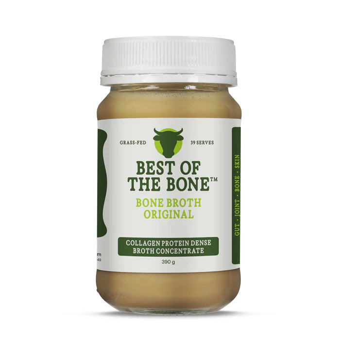 BEST OF THE BONE GRASS-FED BEEF BONE BROTH CONCENTRATE (390g) – Eatraw ...