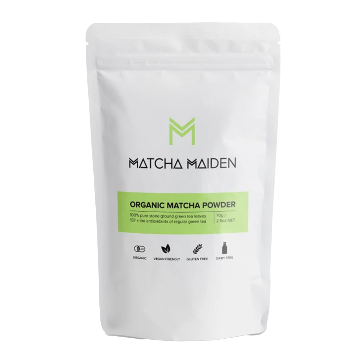 MATCHA MAIDEN ORGANIC MATCHA POWDER (70g) – Eatraw Organic Delivery