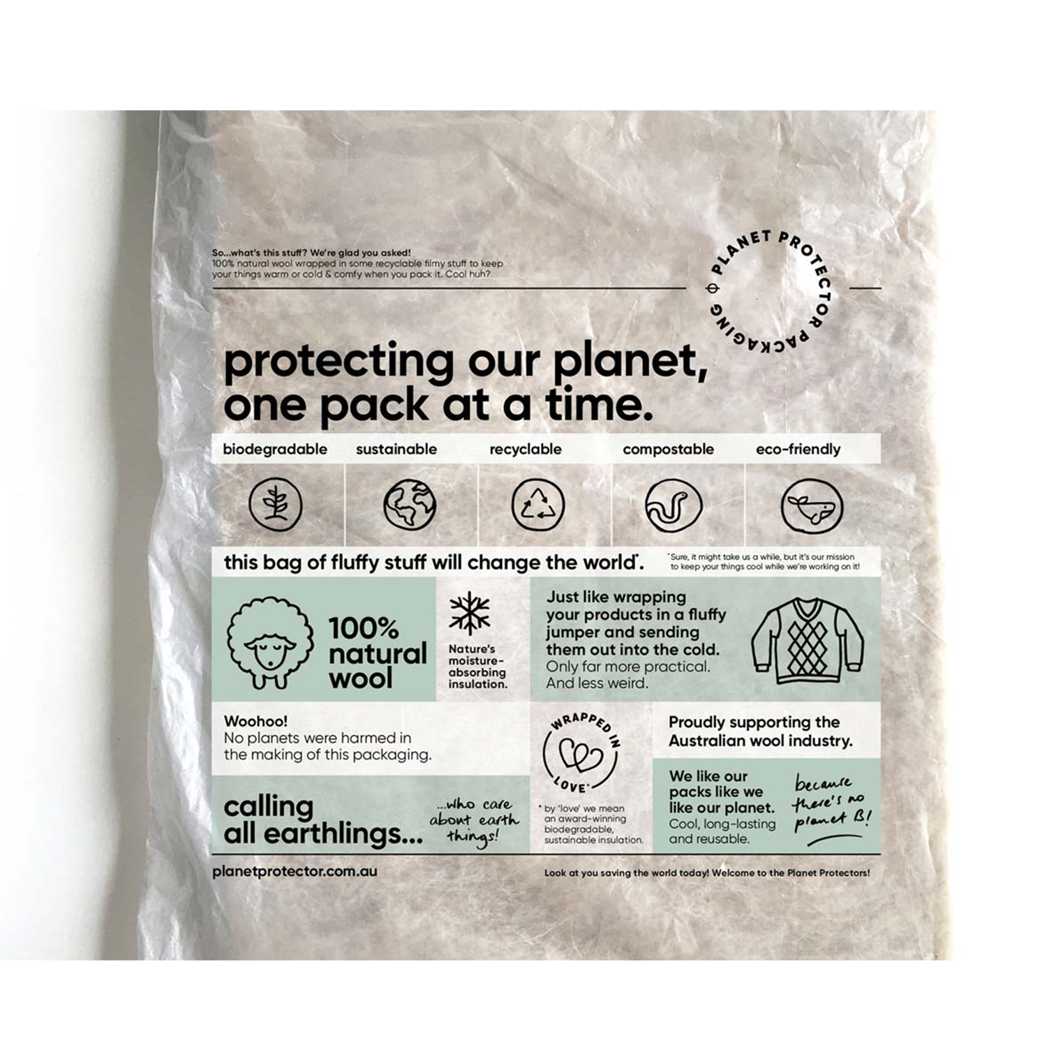 PREMIUM WOOL PACK – Eatraw Organic Delivery